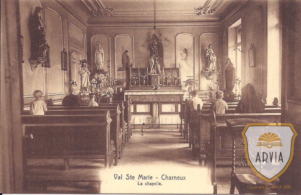 CHARNEUX - ± 1920 - Val Ste Marie - La Chapelle - ARVIA Archives Herve