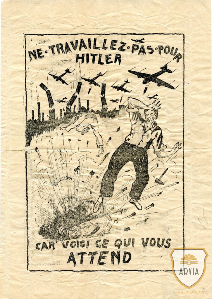 GRAND HERVE-1943-Tract de La Résistance - ARVIA Archives Herve