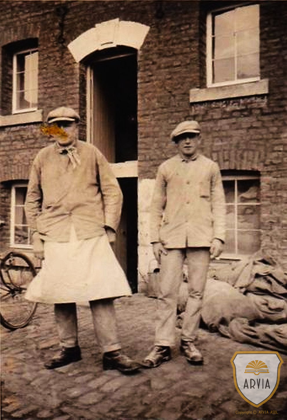 GRAND-HERVE ± 1935 - moulin Gérard MICHEL à Soumagne - ARVIA Archives Herve