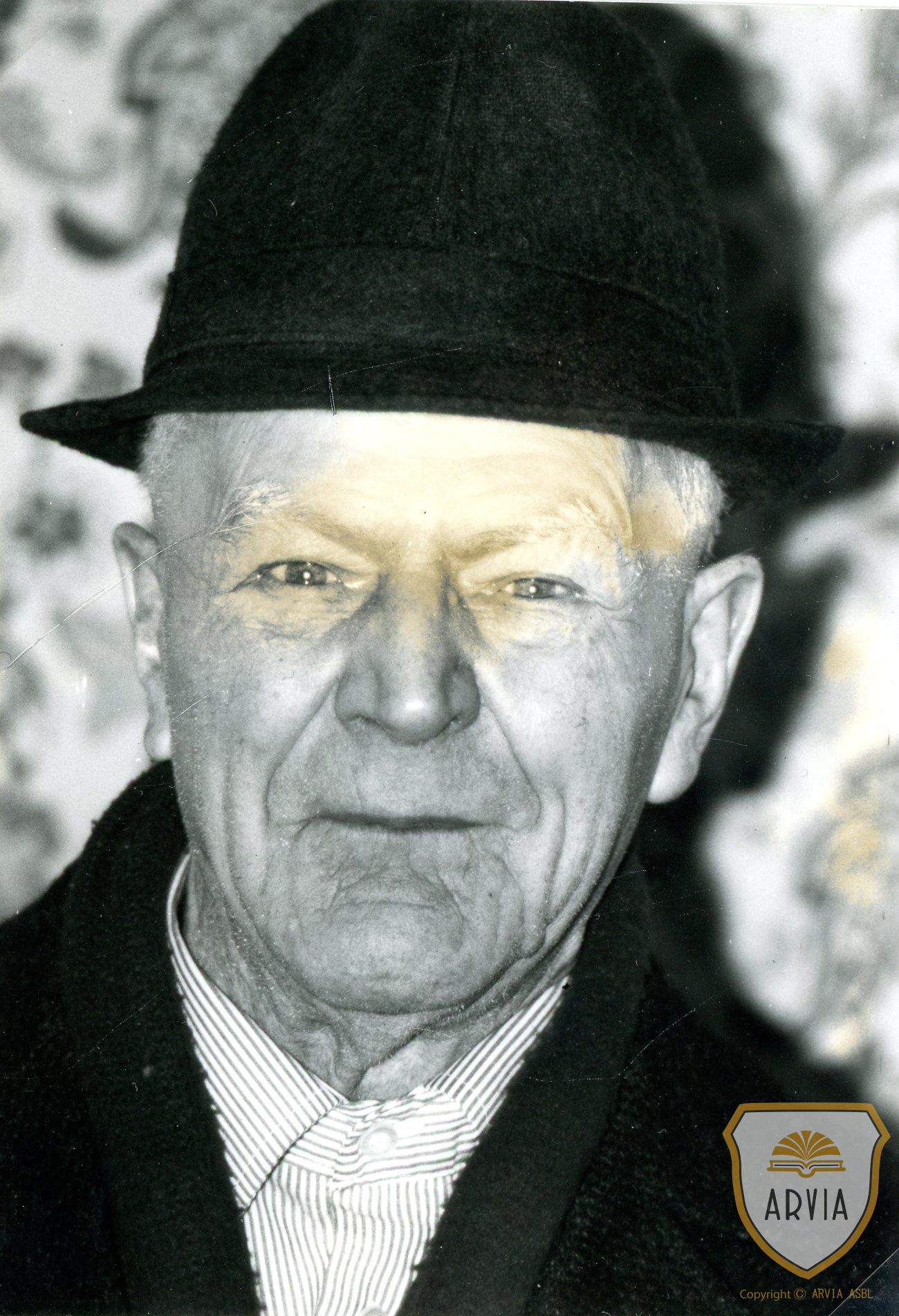 HERVE ±1980 - Henri RAHIER - ancien instituteur à l'école communale ...