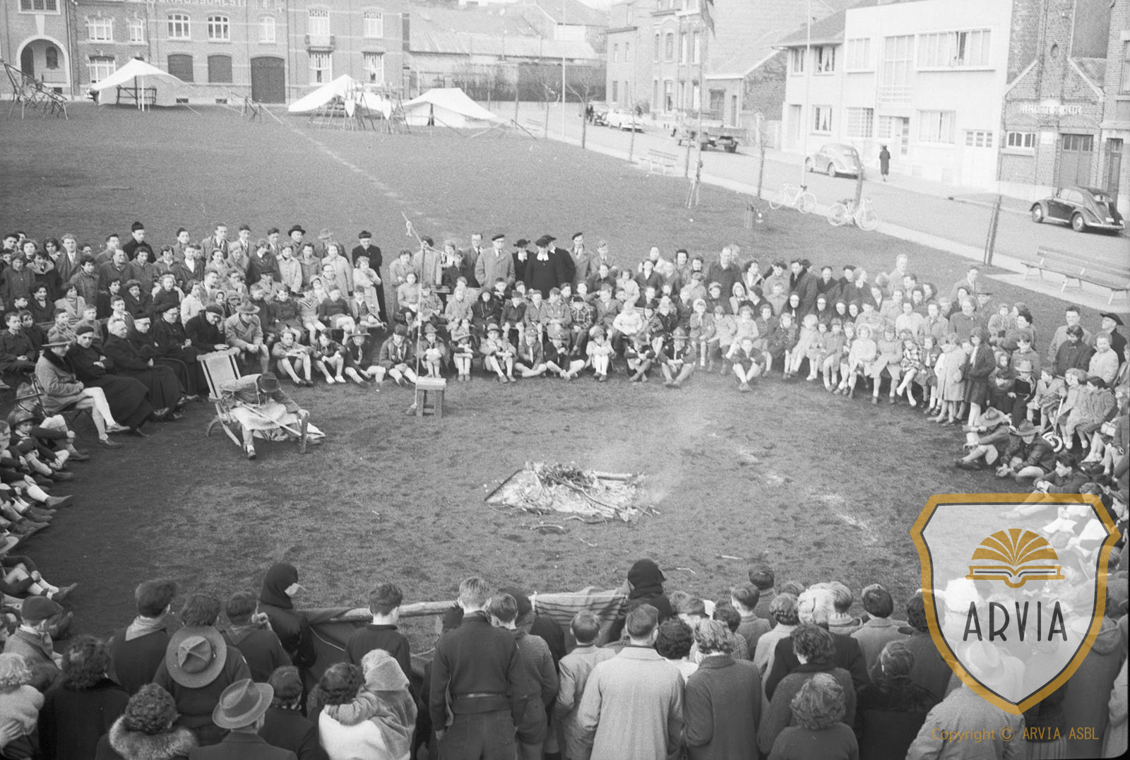 HERVE-1956-04-08-Rallye Scouts du plateau de Herve - ARVIA Archives Herve