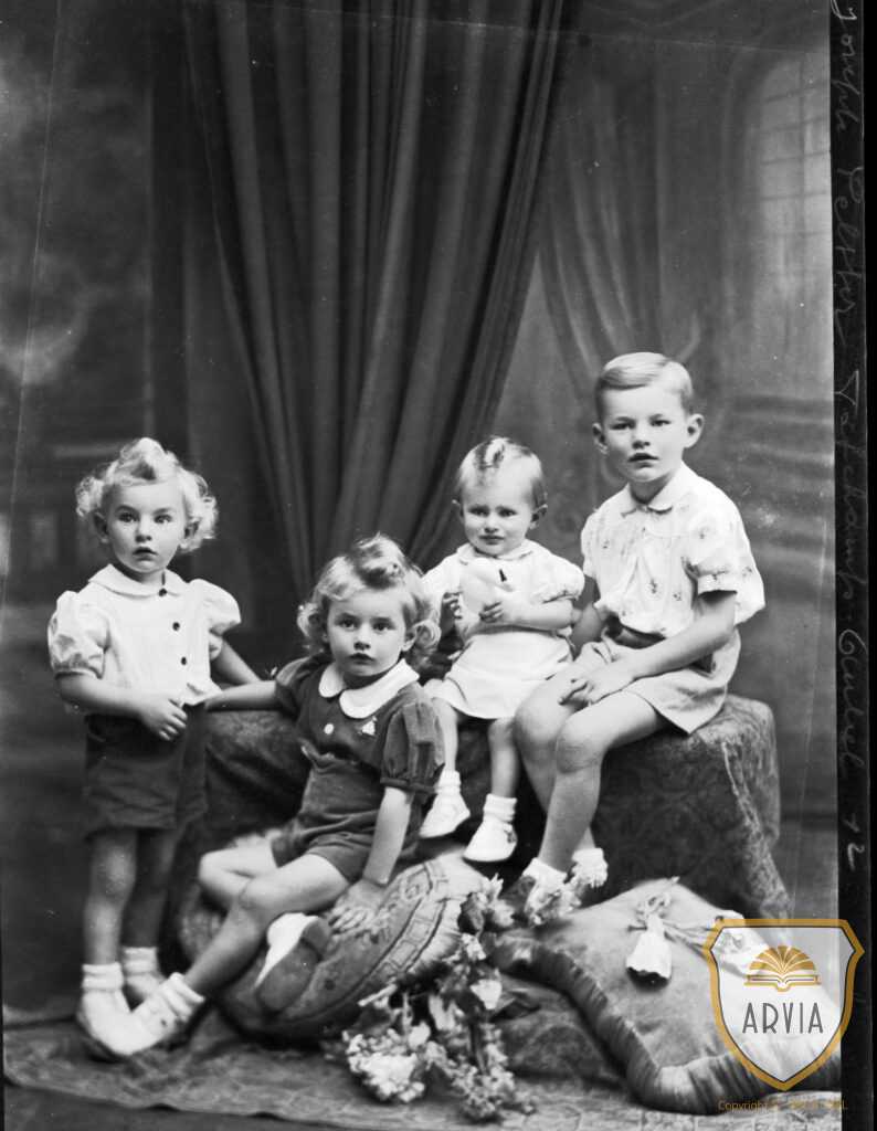 AUBEL - 1952 - enfants Joseph Pelser - Fafchamps - ARVIA Archives Herve